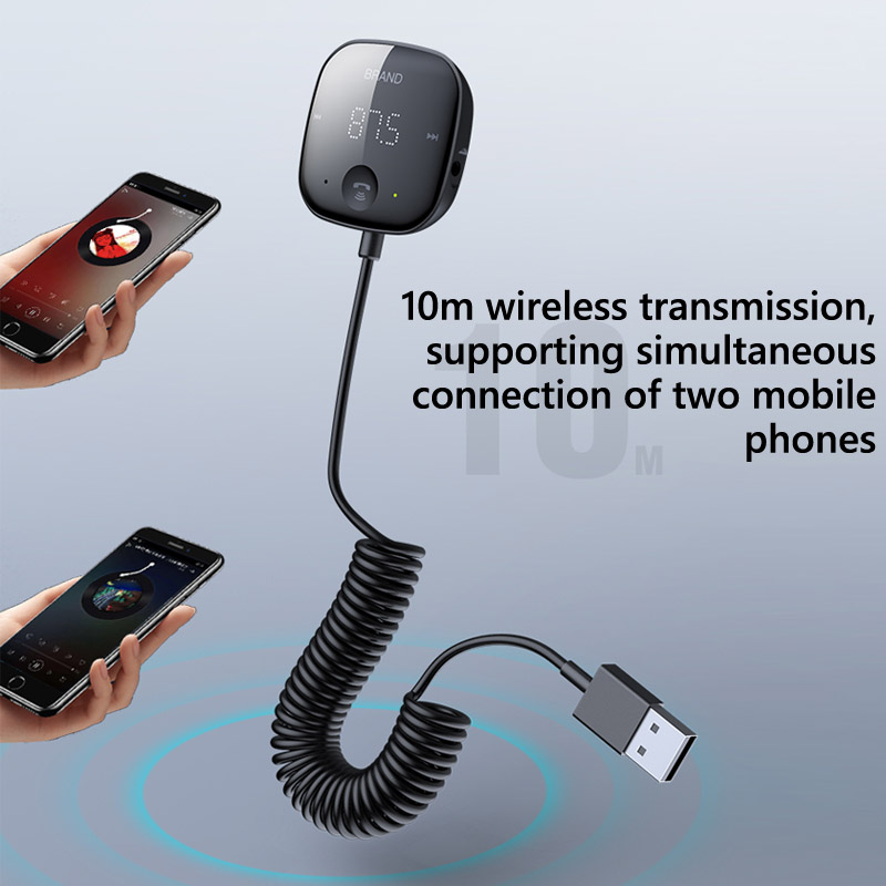 FM Transmitter Bluetooth 5.0 Handsfree Car Kit - Bluetooth Music ...